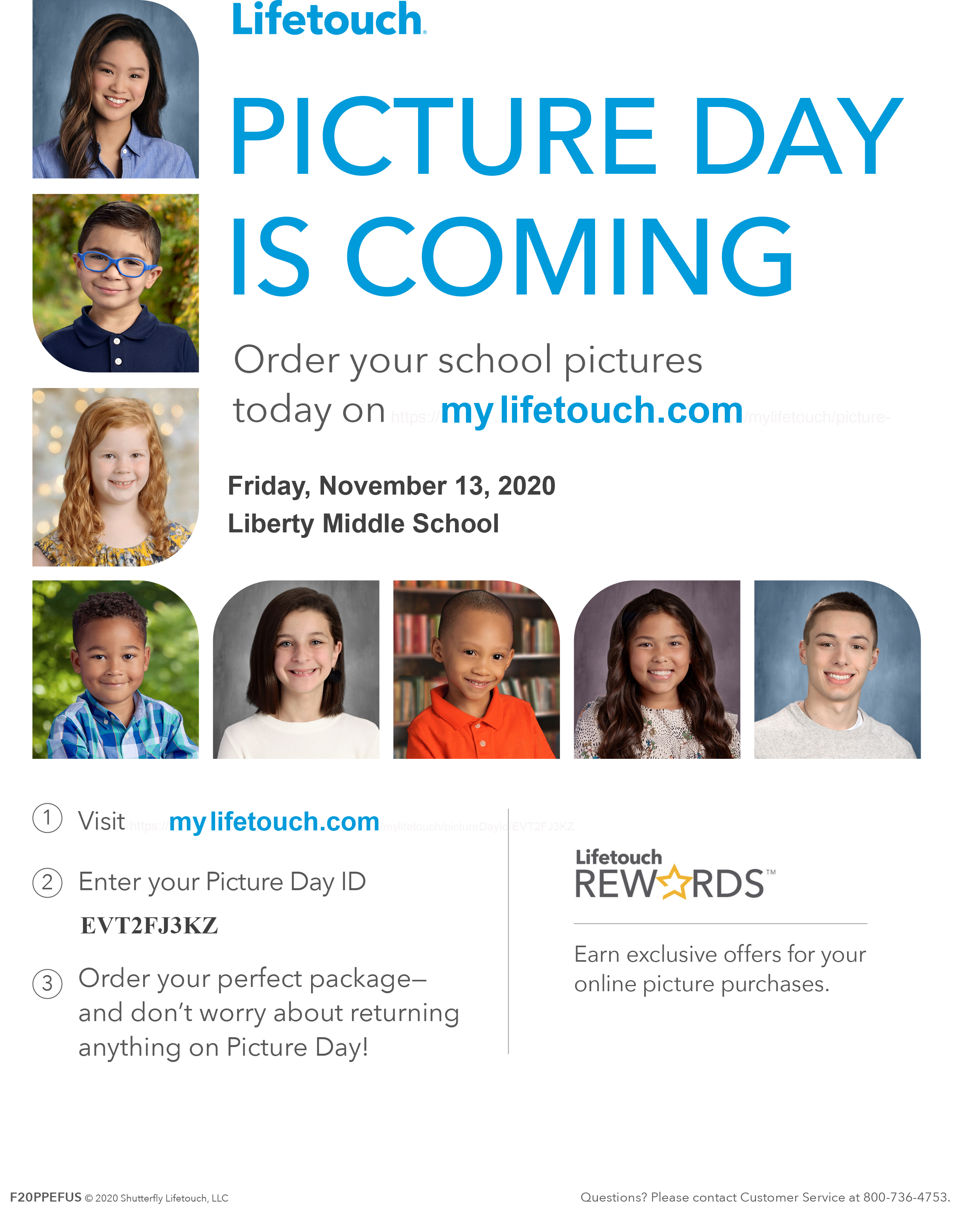 Lifetouch Picture Day Flyer