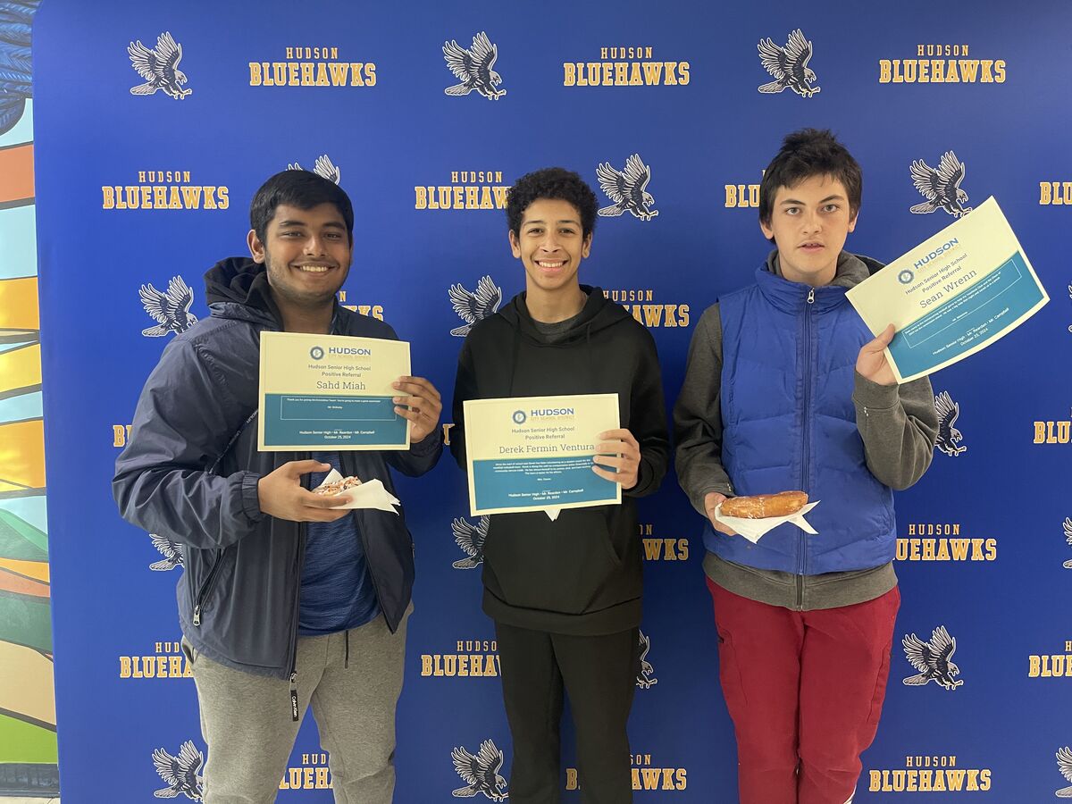 SHS Hosts a Positive Referral Celebration | Hudson City School District