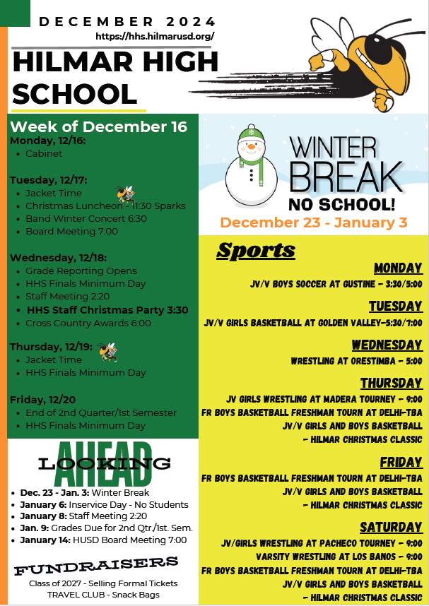 Hilmar High School - Home