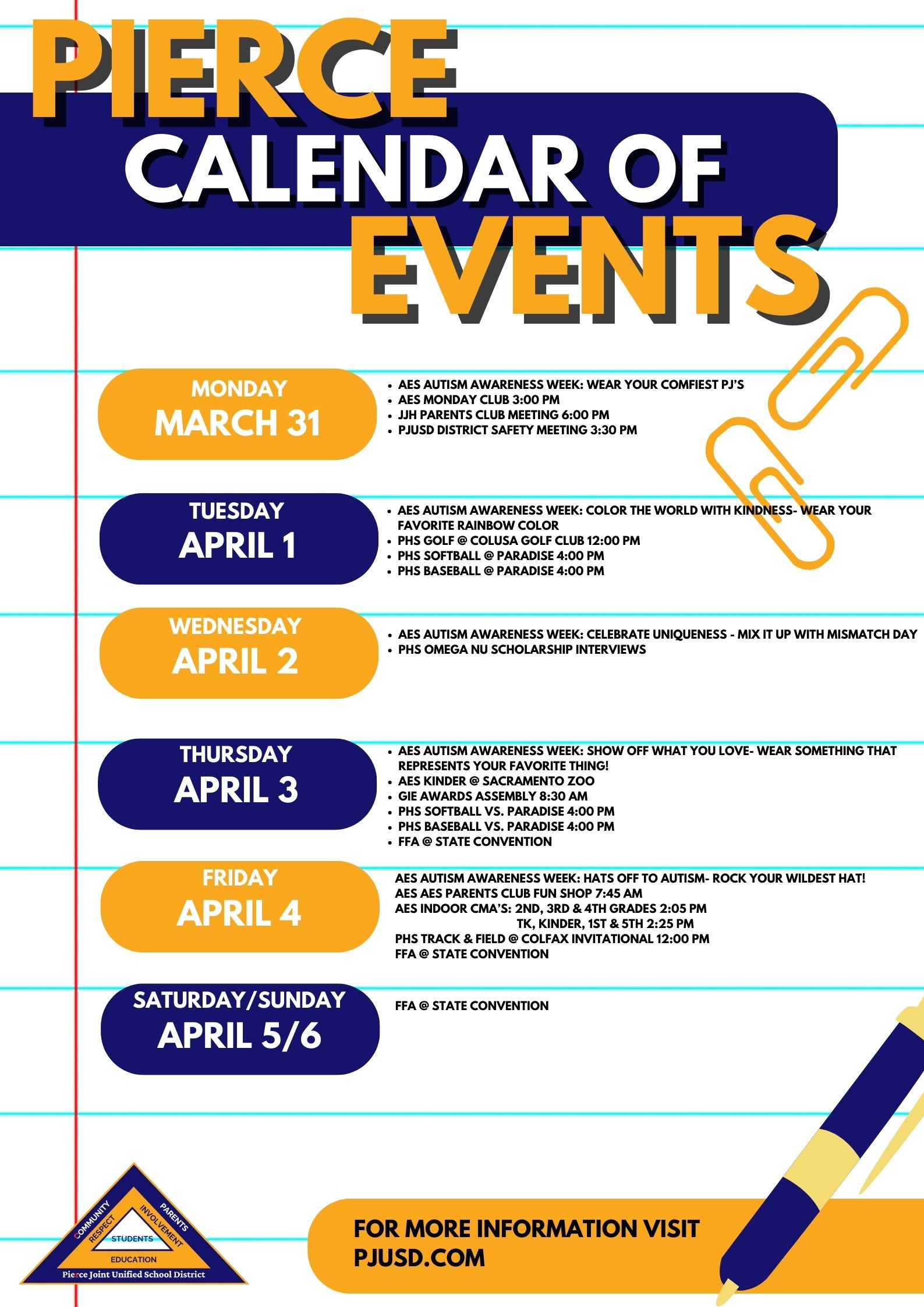 Pierce Joint Unified School District - Home