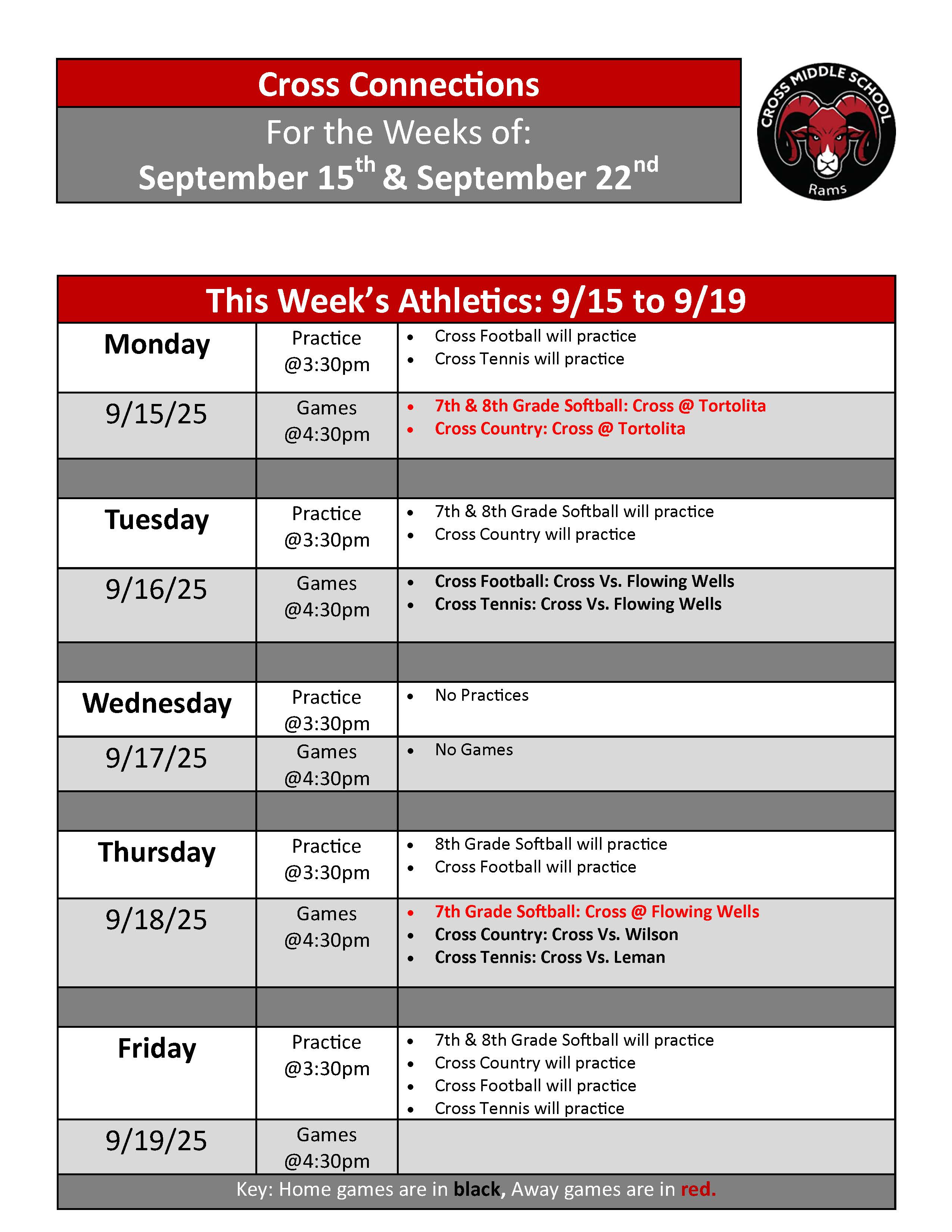 Cross Middle School - Home