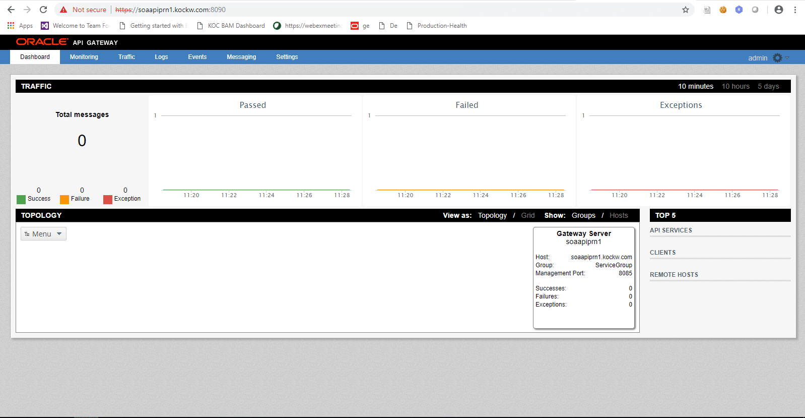 Oracle API Gateway Installation and Configuration as Cluster/Single ...