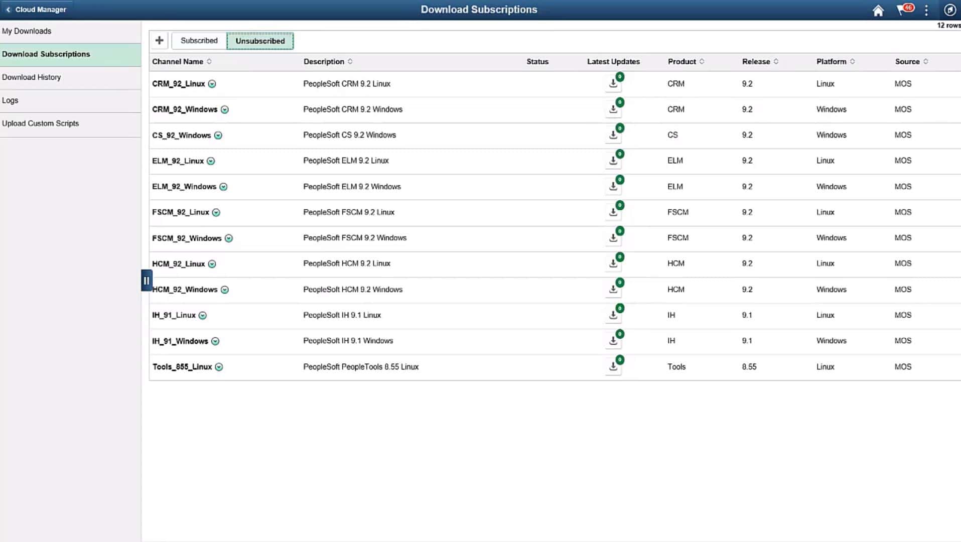 Peoplesoft Cloud Manager Image 10 Highlights Quest Oracle Community