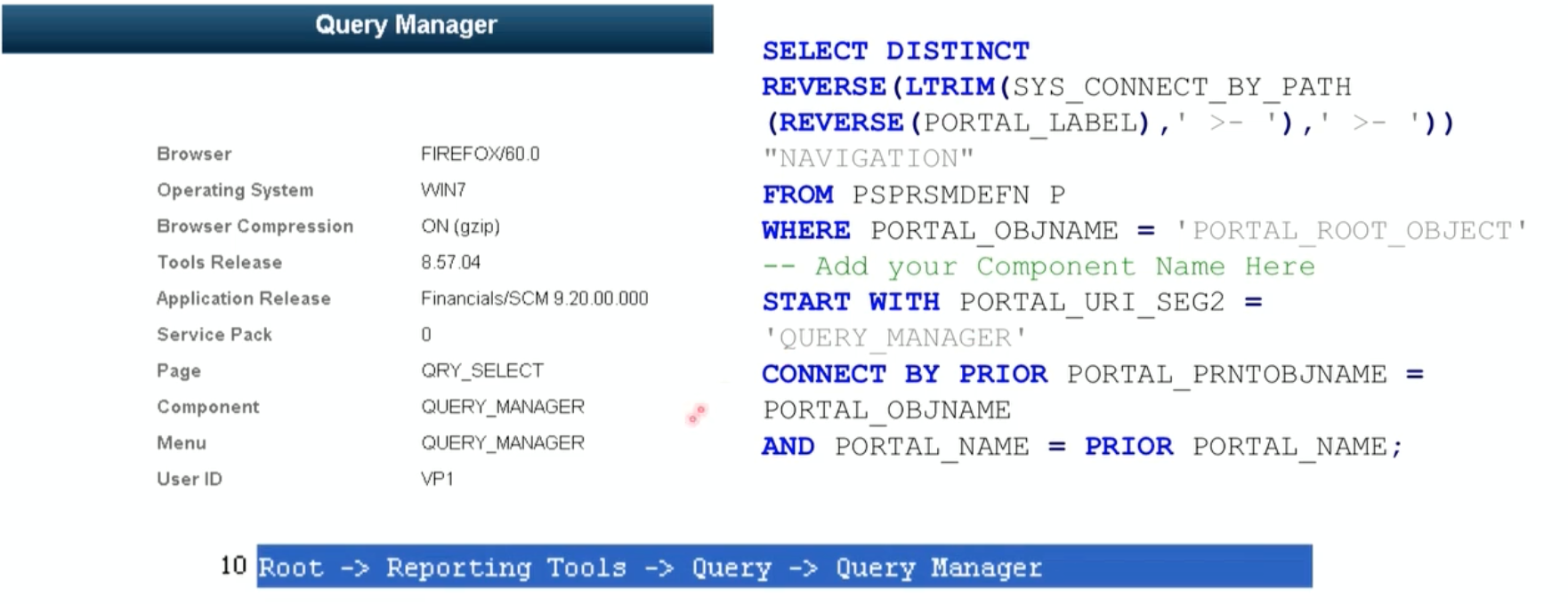 Query Manager Deep Dive For Technical And Functional Users Quest Oracle Community