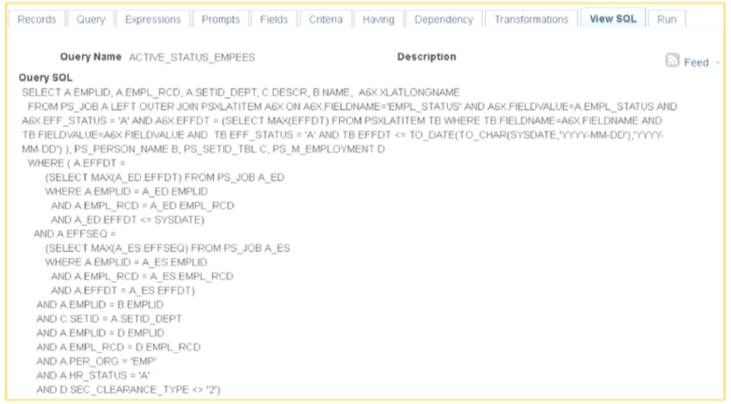 Query Manager Deep Dive For Technical And Functional Users Quest Oracle Community