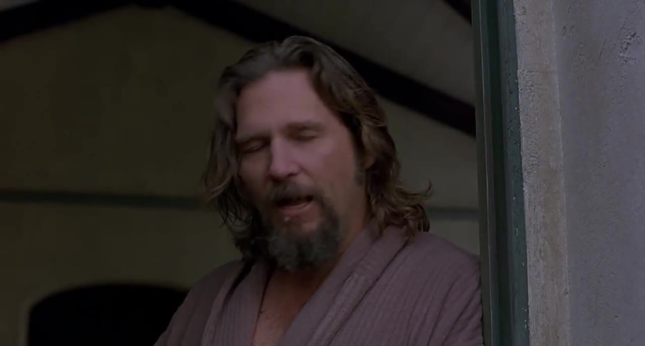 QuipVid Movie Quotes - The Big Lebowski - I'll Be There Man