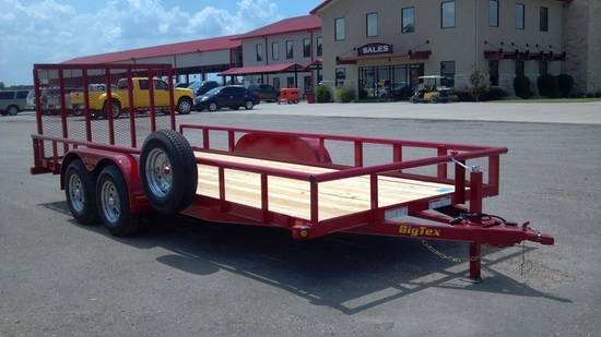West, Texas FFA Raffle - 18 Big Tex Tandem Trailer | TexAgs