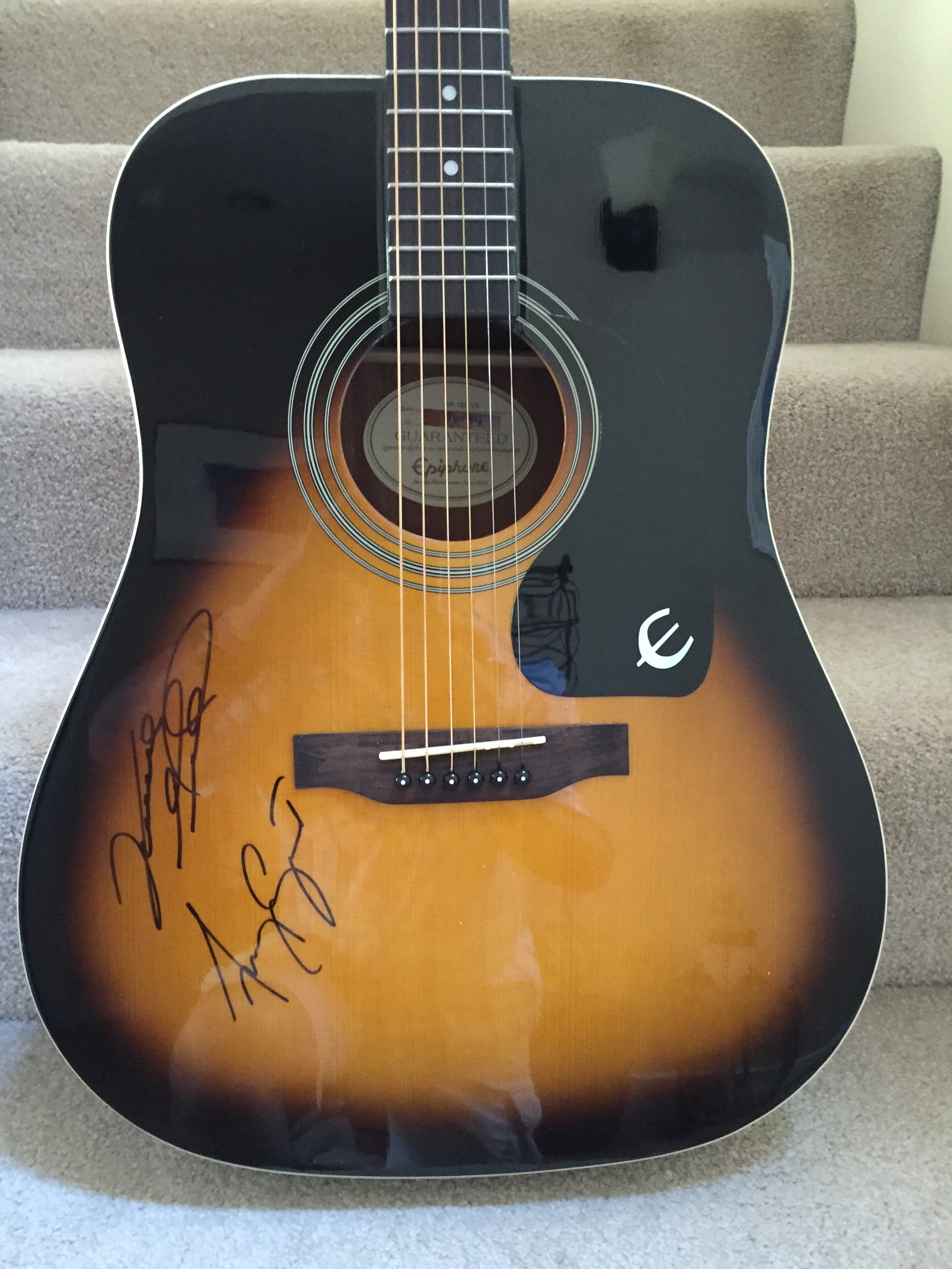Frankie Says Fight Rett 2015 Guitar Raffle