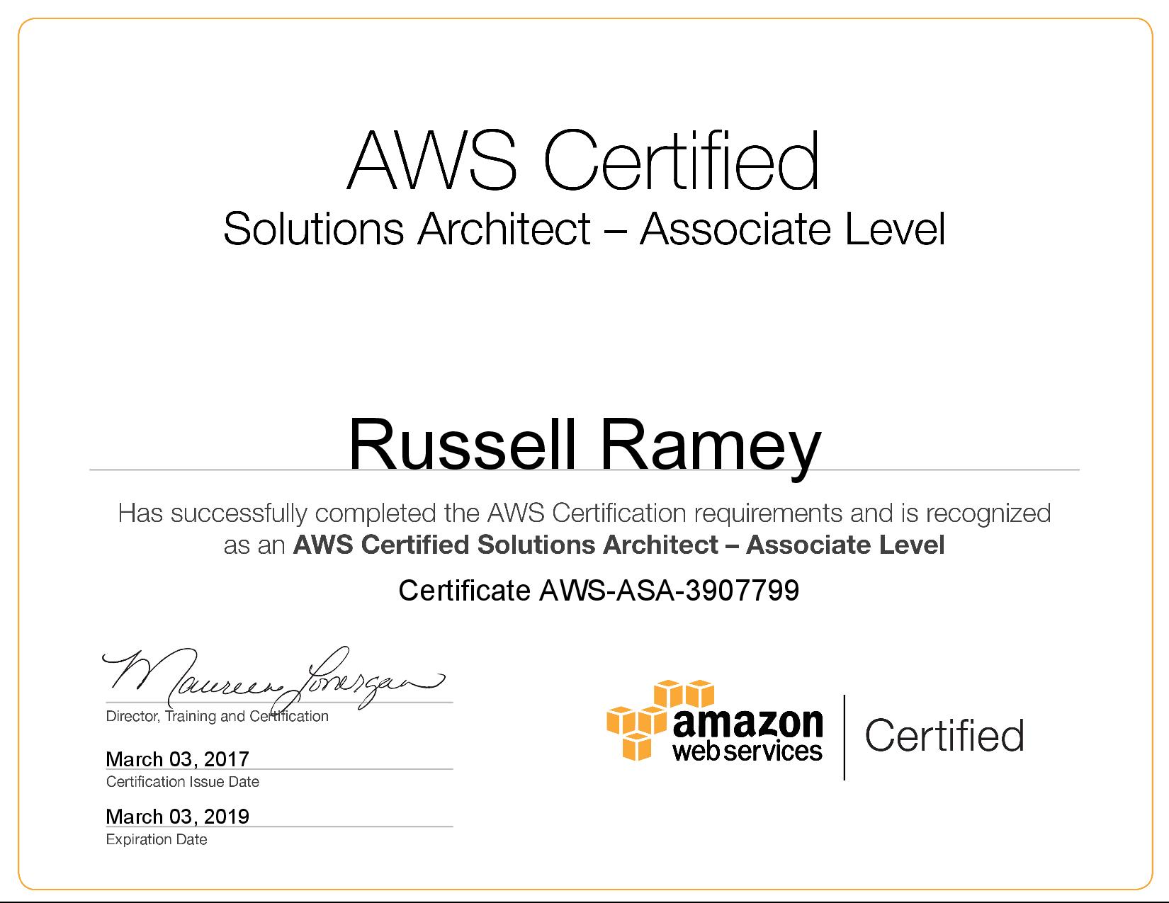 Russell Ramey - Chief Solutions Architect - Aeris Logic LLC | LinkedIn