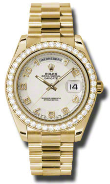 That all-gold Rollie and diamonds in the bezel – Father Forgive 'Em