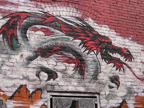 Dragon graffiti - Imagui