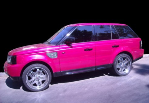 Nicki Minaj Range Rover White