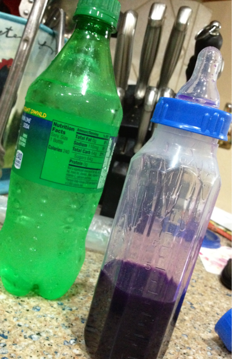 Using baby bottles for the lean, wifey say I'm trippin – Kitchen