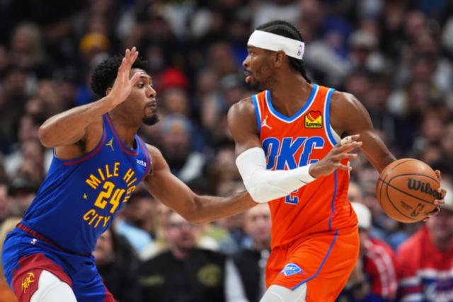 Thunder beat Nuggets 121-111 behind Gilgeous-Alexander's 34 points ...