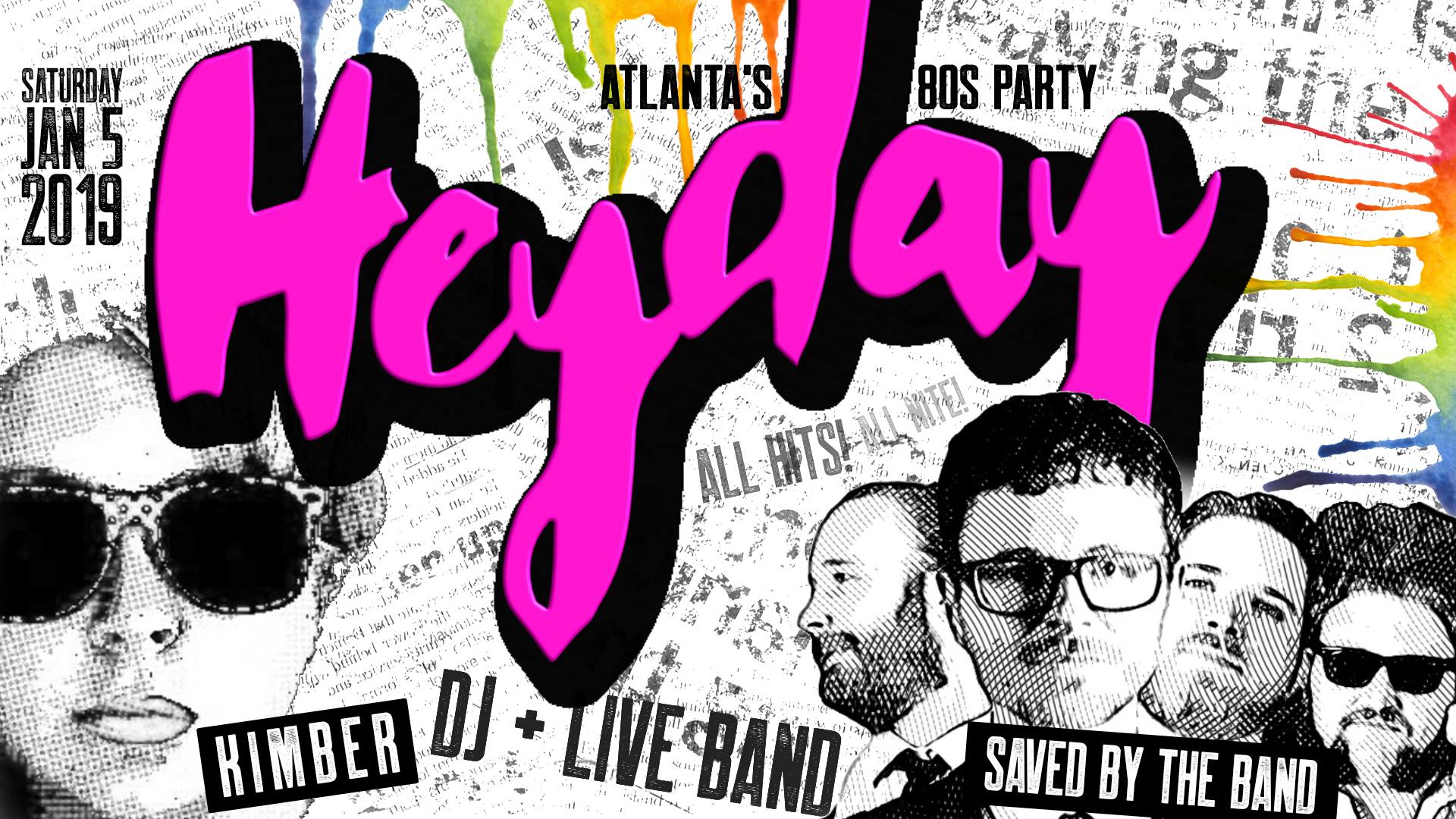 HEYDAY — Atlanta's '80's Dance Party