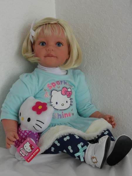 Aliyah 22" toddler g By Susanne Oeren - Reborns.com