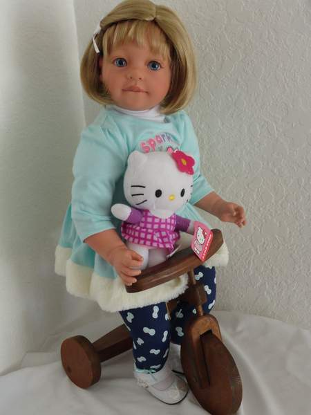 Aliyah 22" toddler g By Susanne Oeren - Reborns.com