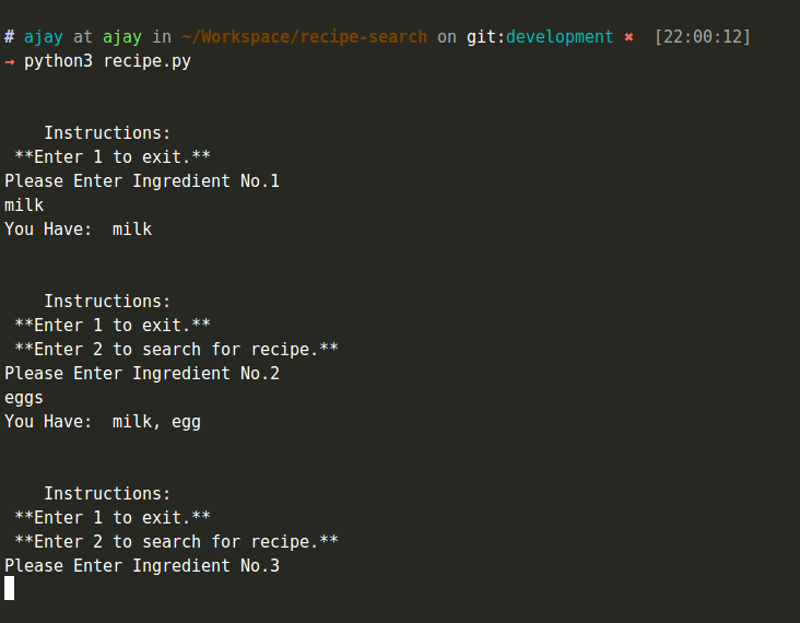 GitHub - Ajaymenonm/recipe-search: search tasty recipe based on ingredients