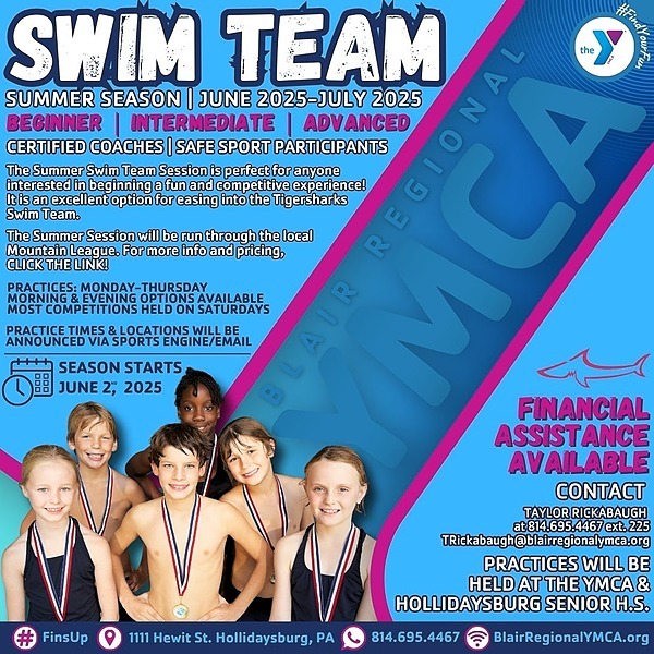 Summer 2025 Swim Team – Blair Regional YMCA