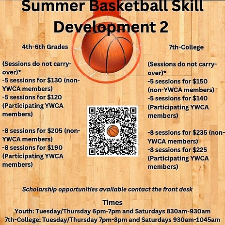Basketball Skill Development – YWCA Gettysburg