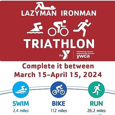 Lazyman Ironman Triathlon – Marshalltown YMCA-YWCA