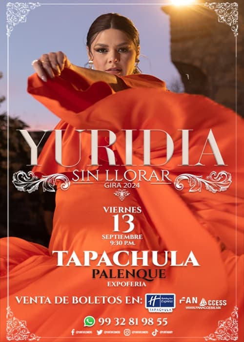 Boletos para Yuridia ( Sin llorar Gira 2024) en Fan Access
