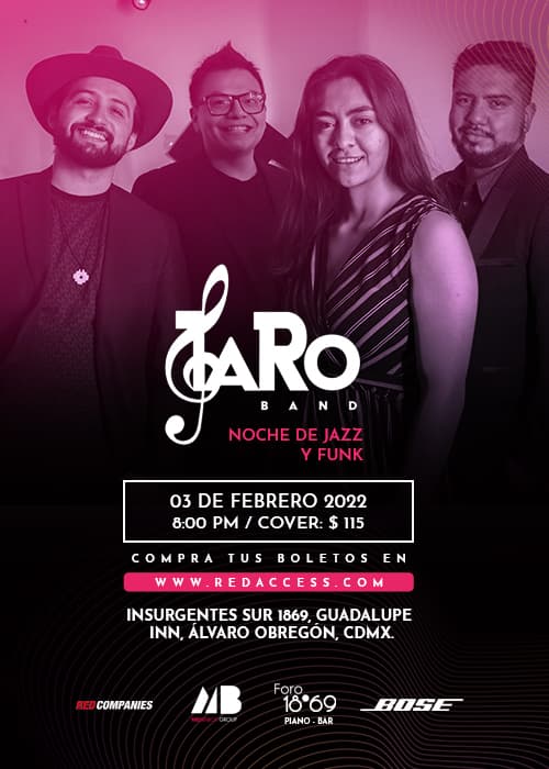 Taro Band - Red Access | compra los boletos para tus conciertos y ...