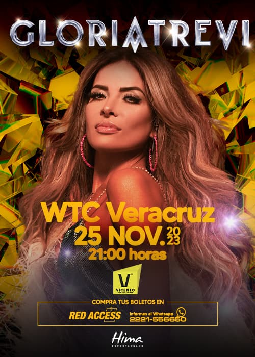 Boletos para Gloria Trevi 2023 en Red Access