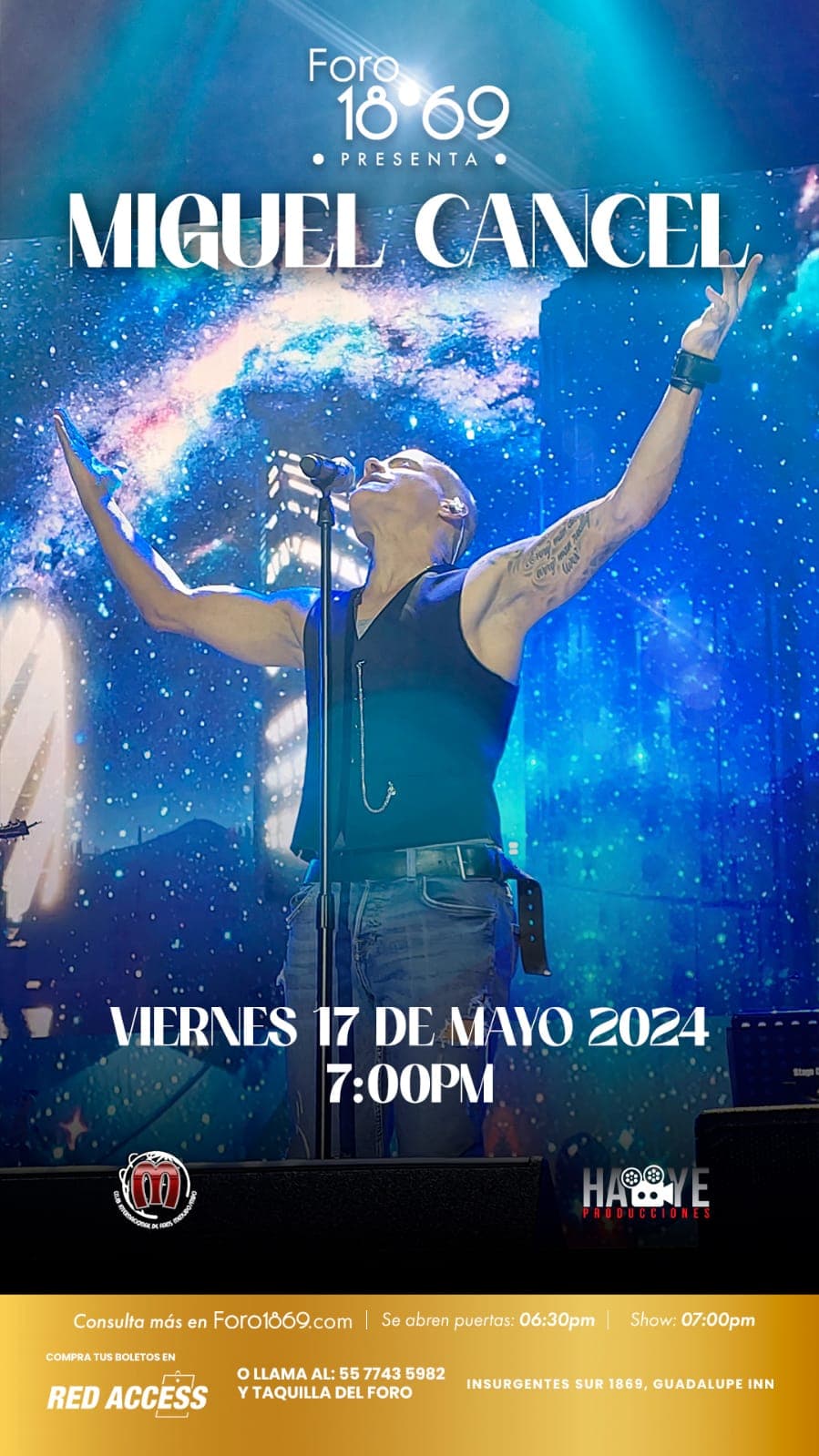 Boletos para Miguel Cancel, Showcase en Red Access