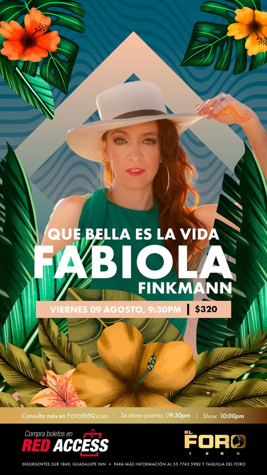 FABIOLA FINKMANN: QUE BELLA ES LA VIDA - Red Access | compra los ...
