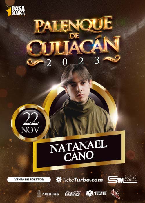 Boletos para NATANAEL CANO en TICKETURBO
