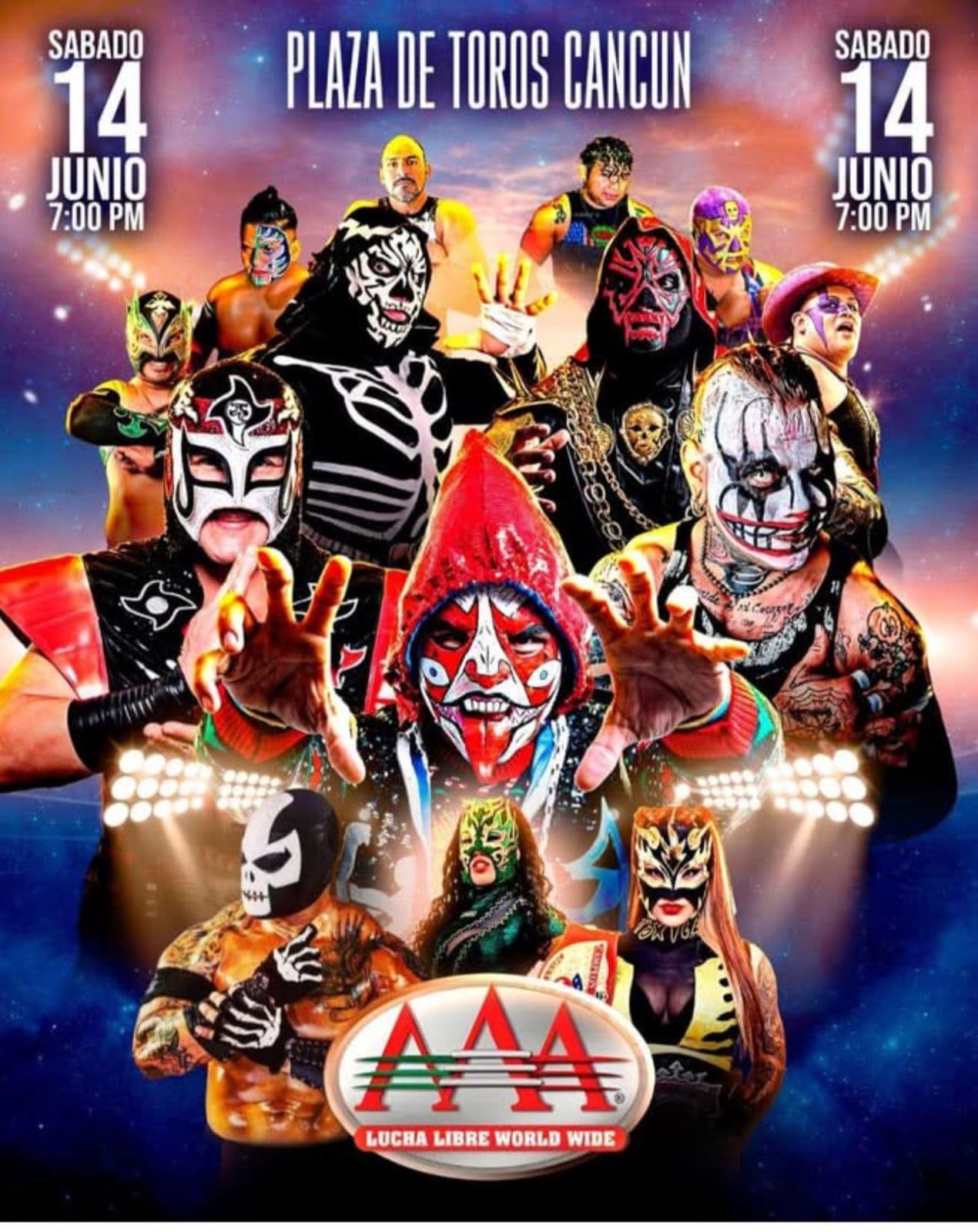 Boletos para LUCHA LIBRE AAA CANCÚN en TiketPass