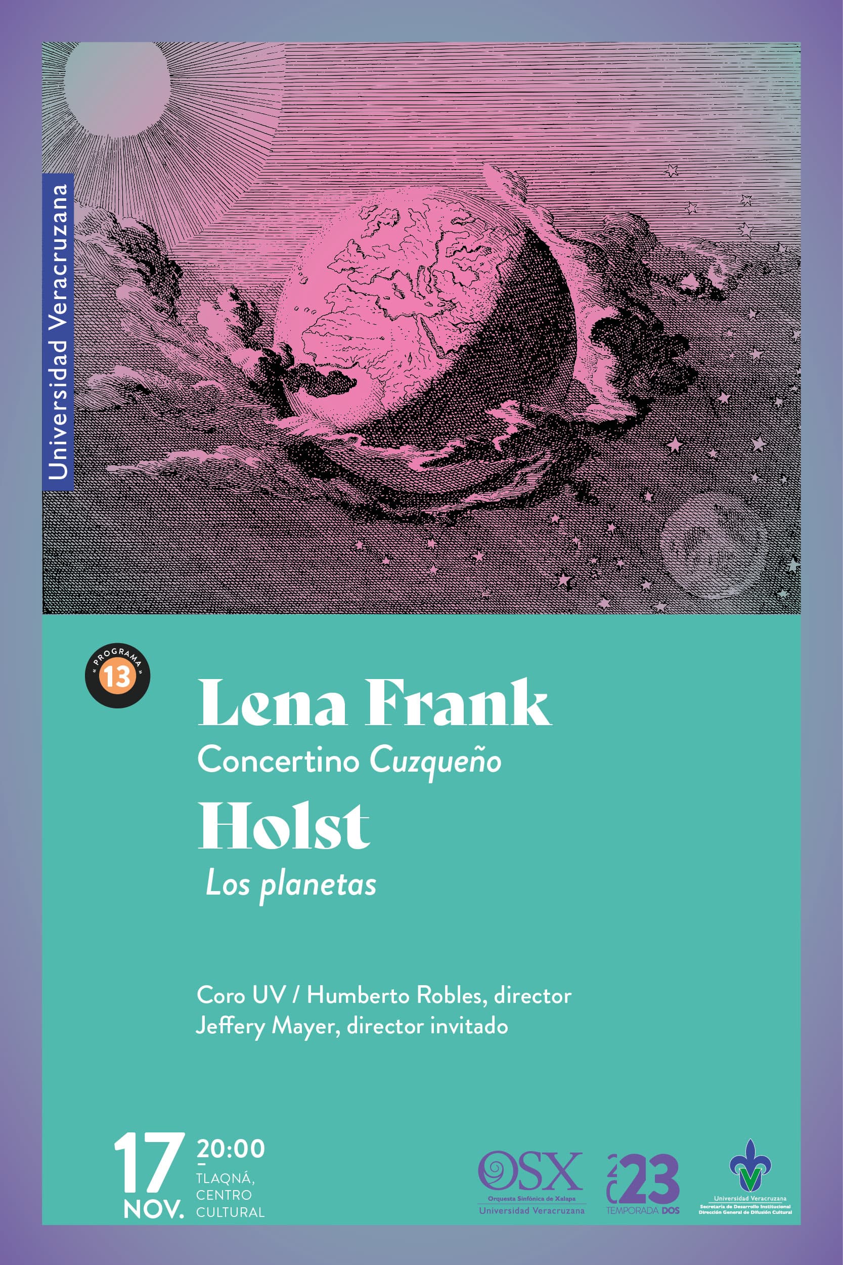 Boletos para LENA FRANK, HOLST en Fondo de Empresas de la Universidad ...