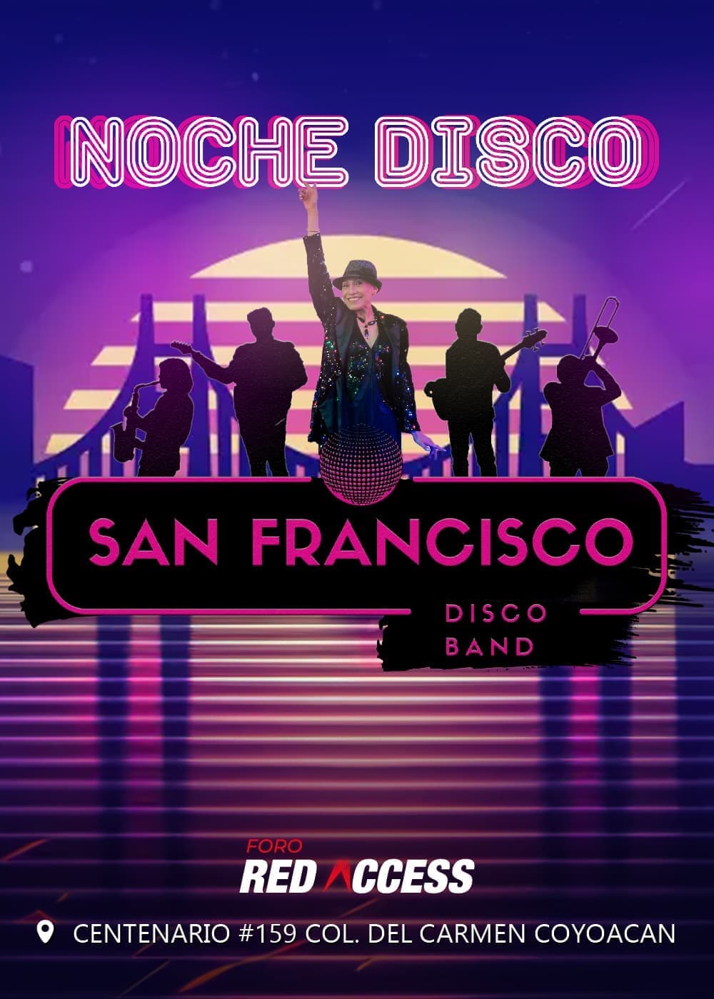 Boletos para San Francisco disco band en concierto 23 MAY en FORO RED ...