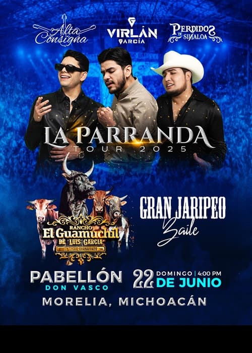Boletos para La Parranda Tour 2025 en Boleto