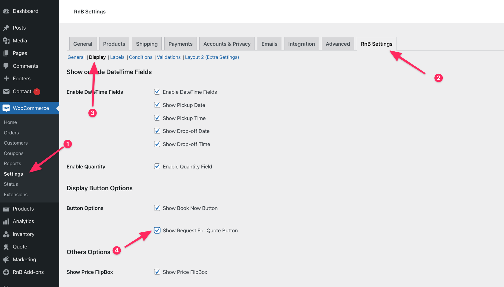 Request For Quote | RnB Documentation