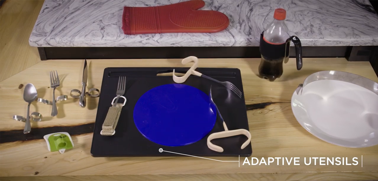 Adaptive Tools for Independence: Cooking Tools - Reeve Foundation