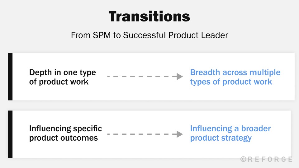 Leading A Product Strategy - Portfolio of Product Work - Reforge