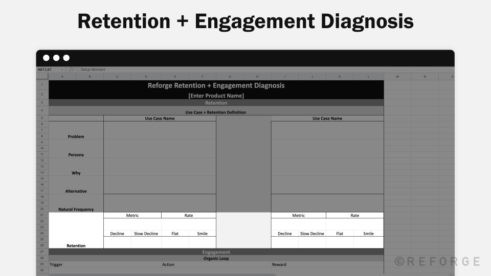 Retention + Engagement - Defining Your Metric - Reforge