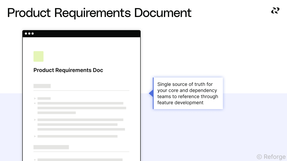 Feature Design - Updating Your PRD - Reforge