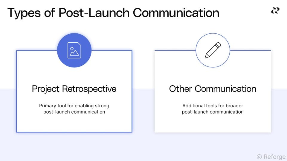 Feature Launch & Iteration - Running a Project Retro - Reforge