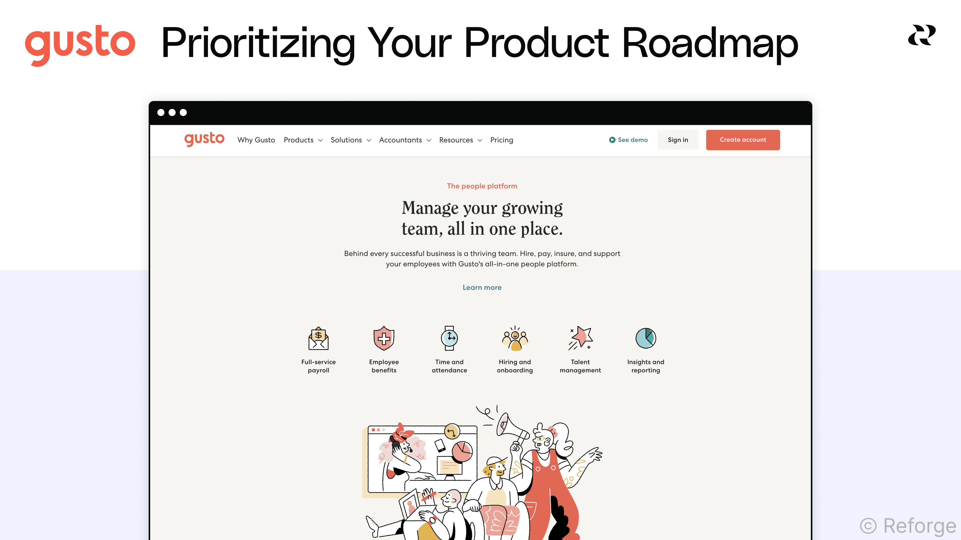 BONUS Feature Prioritization - Gusto Roadmap Case Study - Reforge