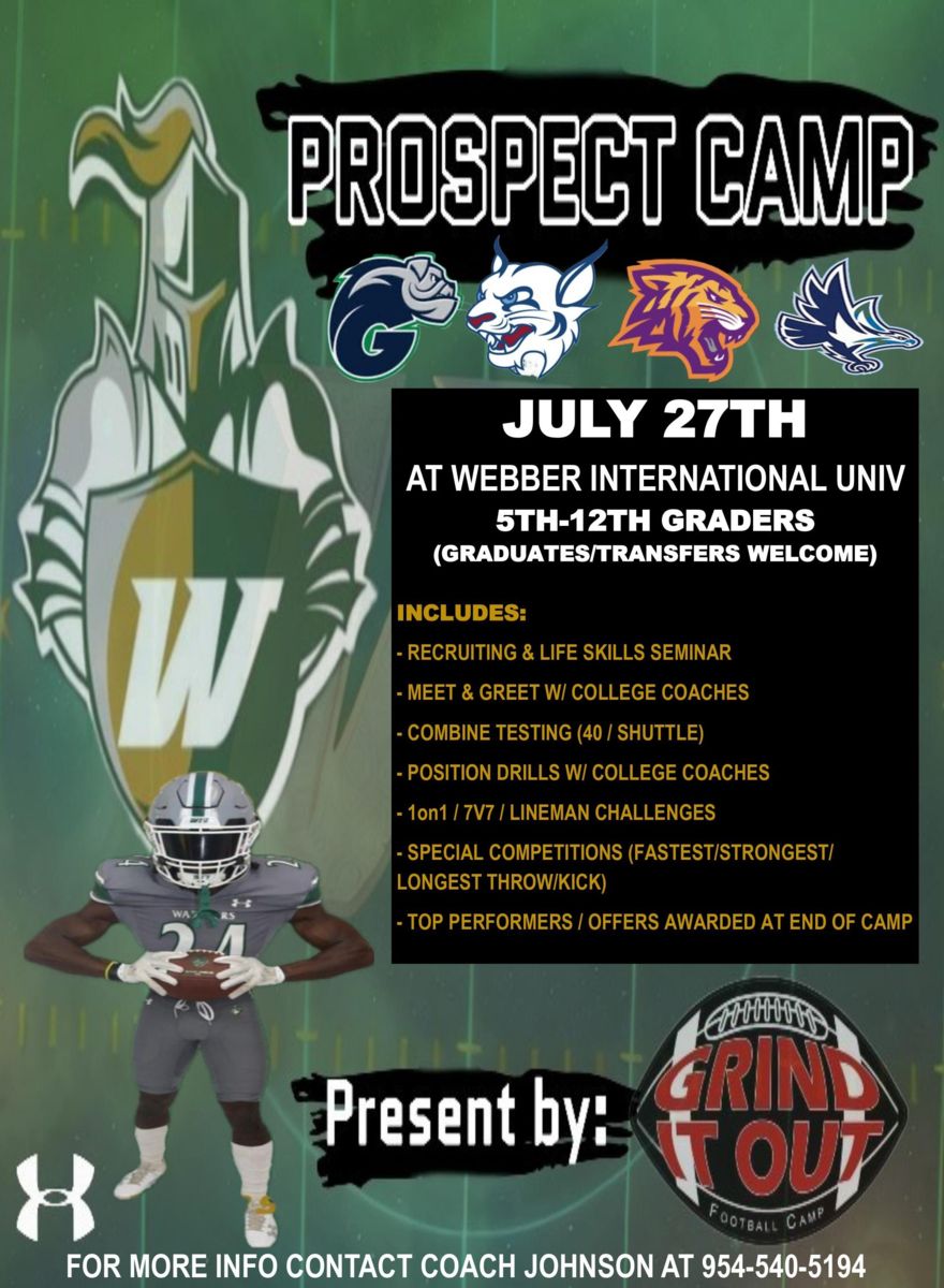 View Webber Summer Prospect Showcase | July 27th Details