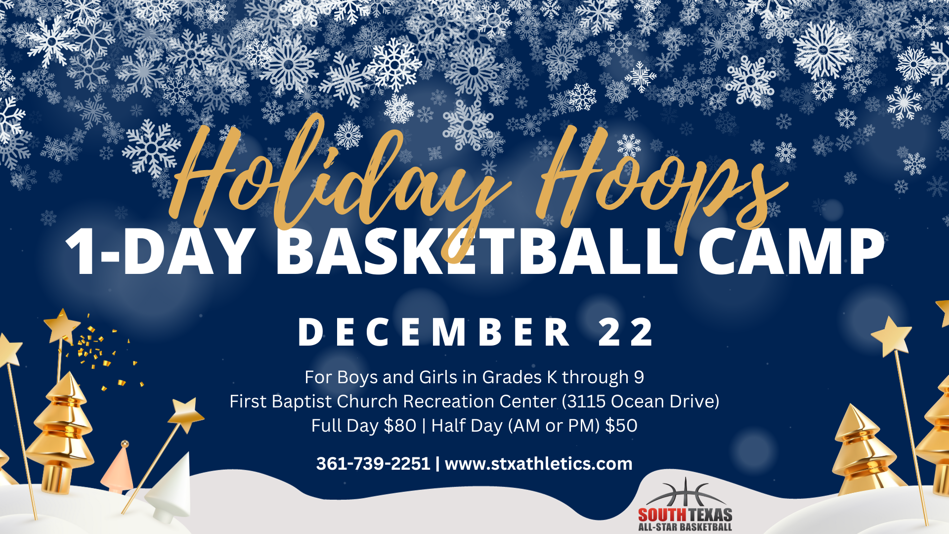 View Holiday Hoops Camp Details