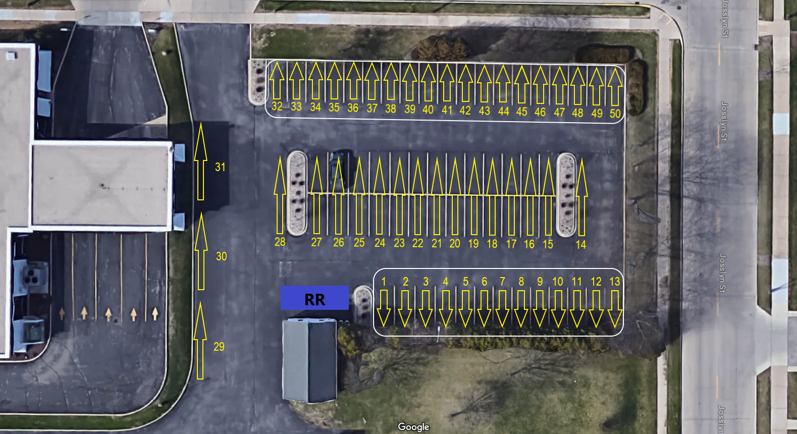 View VIP Reserved Parking Options Details