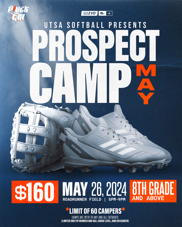 View UTSA Roadrunner Prospect Camp | May 26th Details