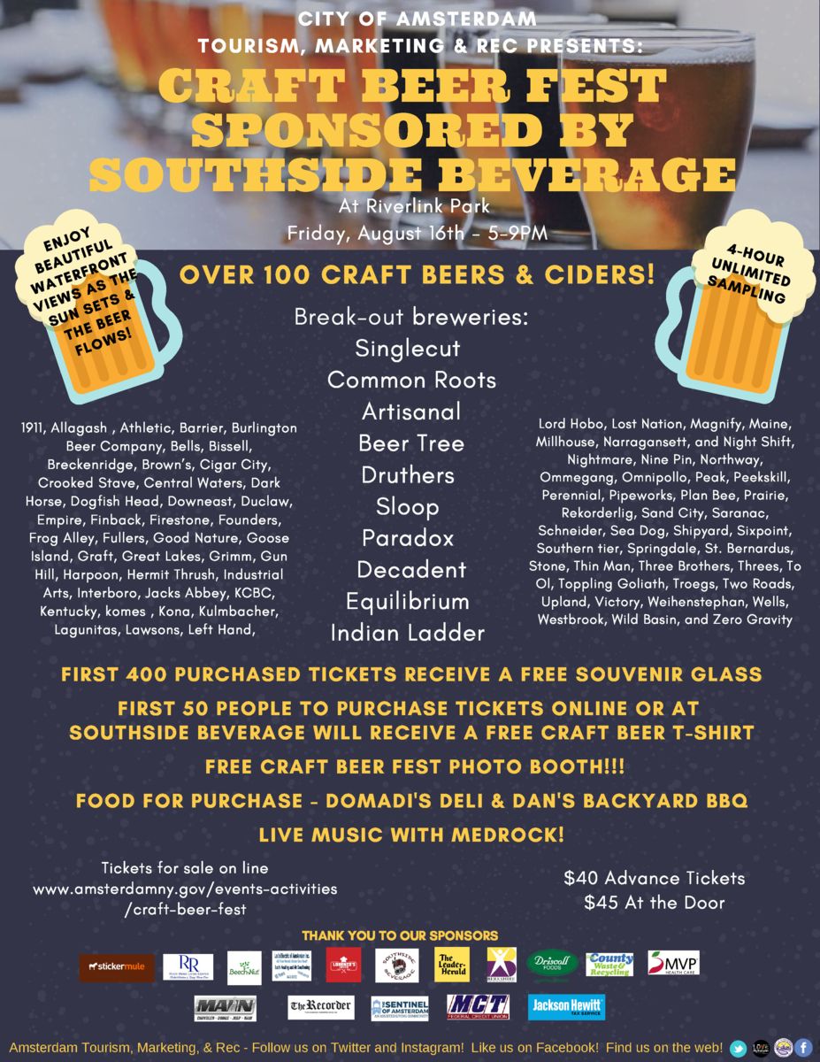View Craft Beer Festival Details