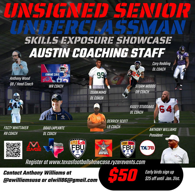 View Class of 2023 - 2028 | Unsigned Senior Showcase/Underclassmen Showcase | Feb. 11th Details