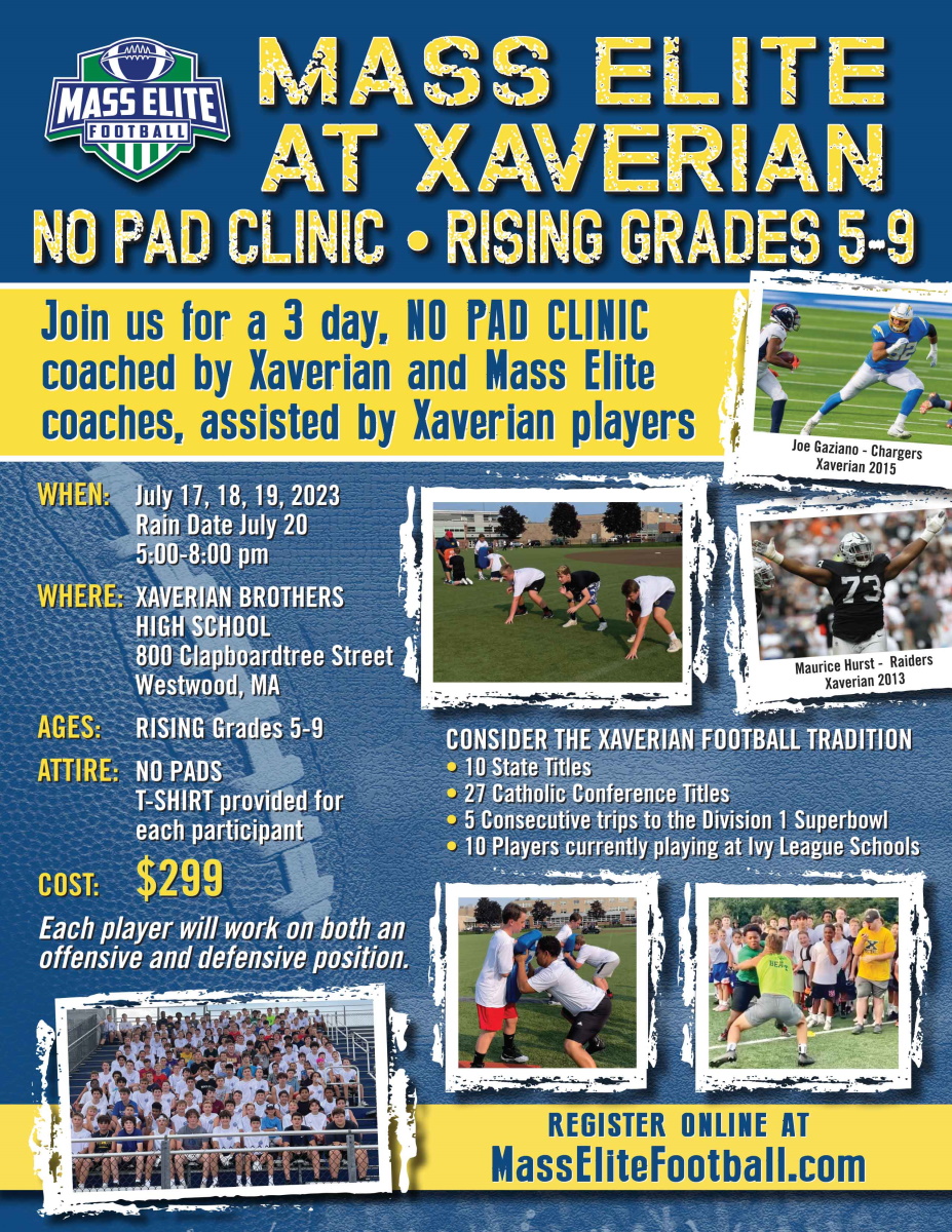 View Mass Elite Xaverian Clinic | Grades 5 - 9 Details