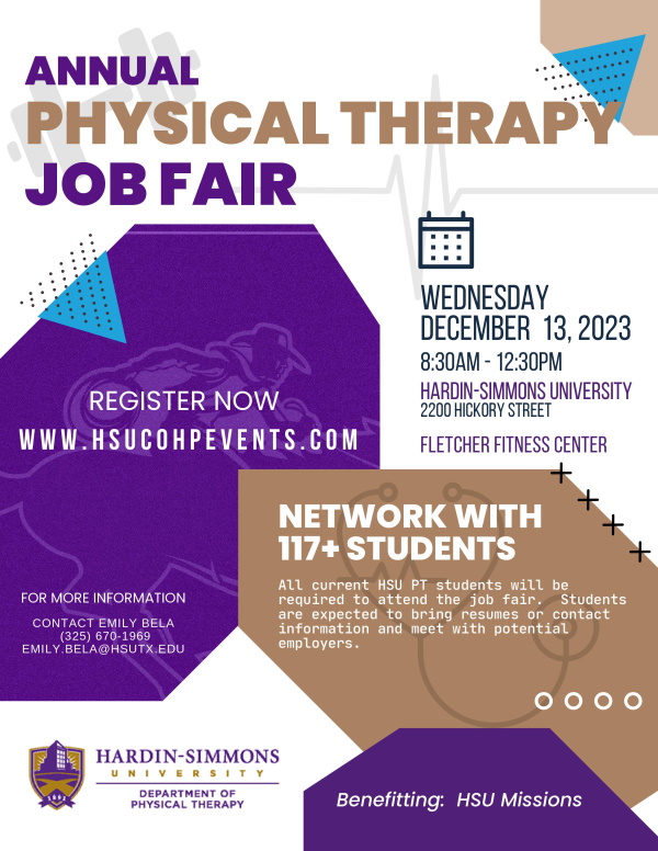 View Annual Physical Therapy Job Fair Details